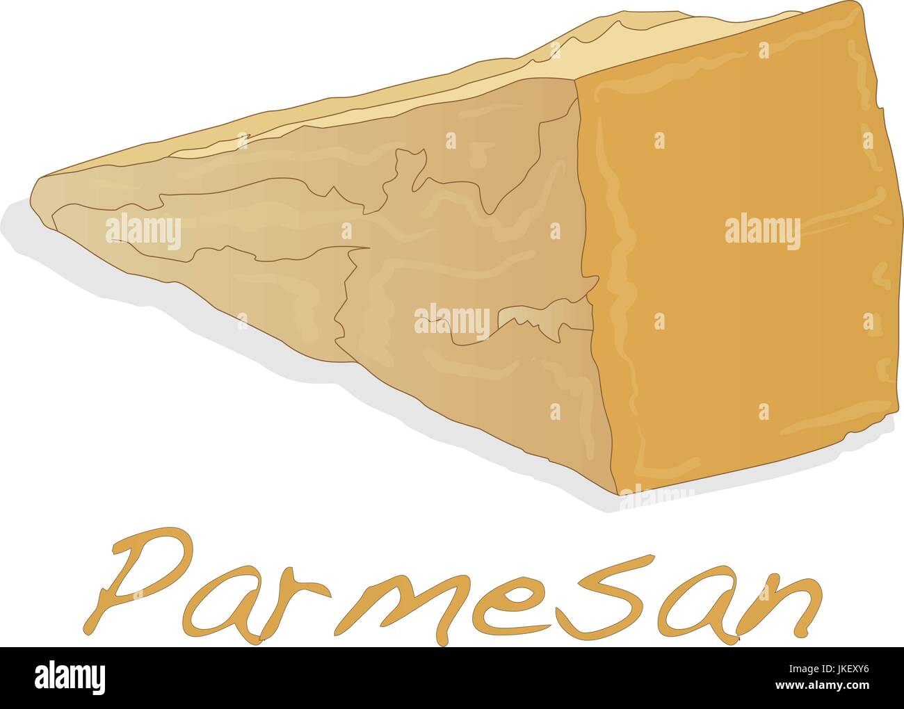 Parmigiano cheese Stock Vector Images - Alamy