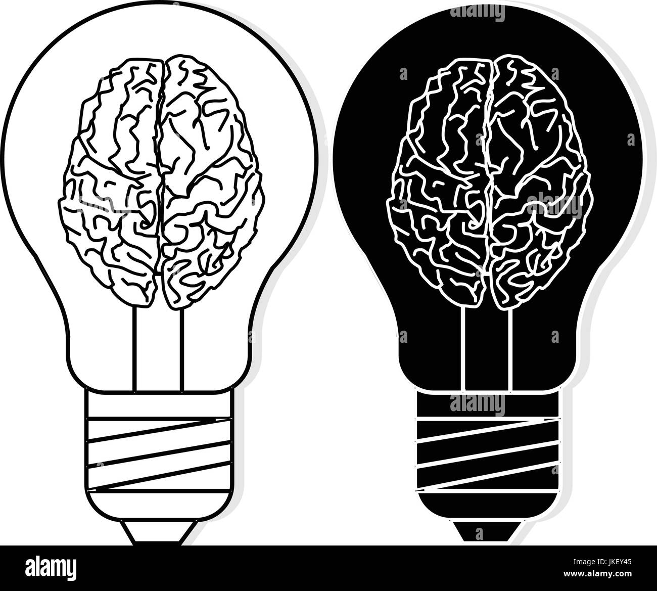 Idea lamp illustration isolated Stock Vector Image & Art - Alamy