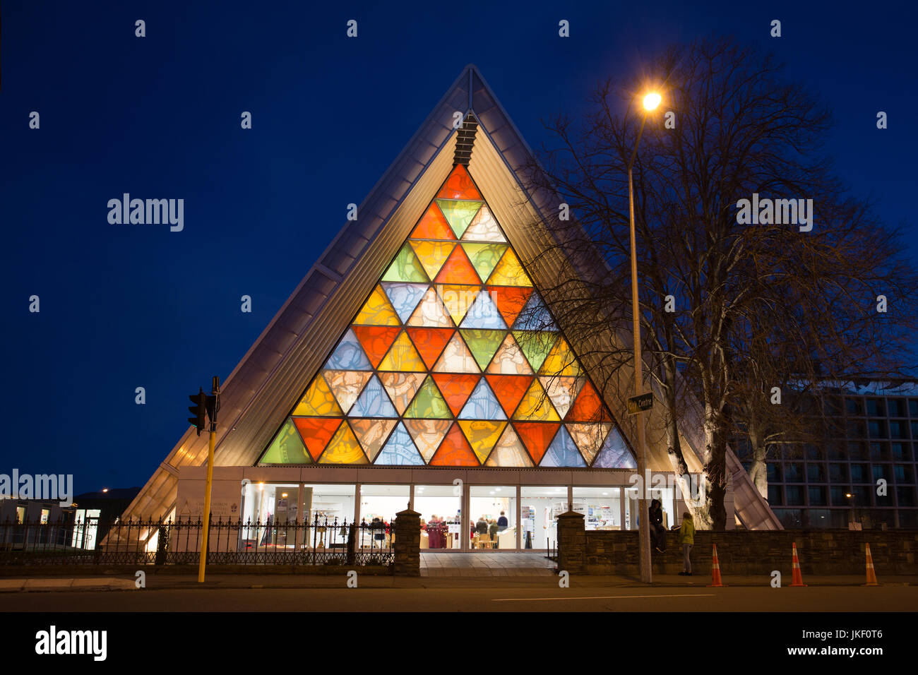 Cardboard cathedral, christchurch hi-res stock photography and images ...