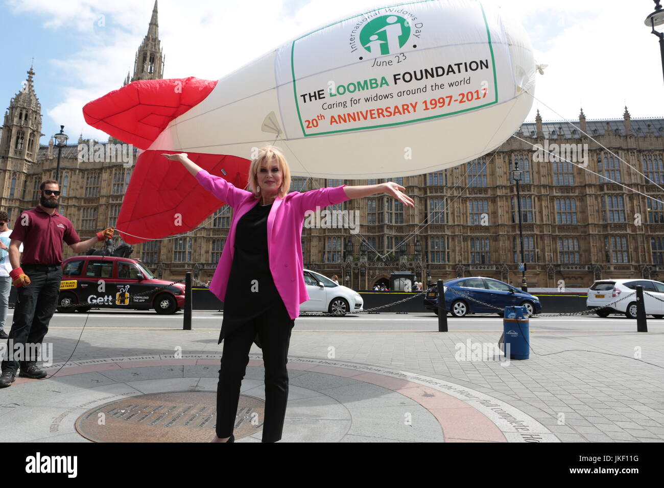 Joanna Lumley, Patron of the Loomba Foundation, unveils new research ...
