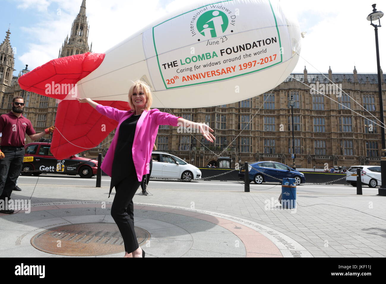 Joanna Lumley, Patron of the Loomba Foundation, unveils new research ...