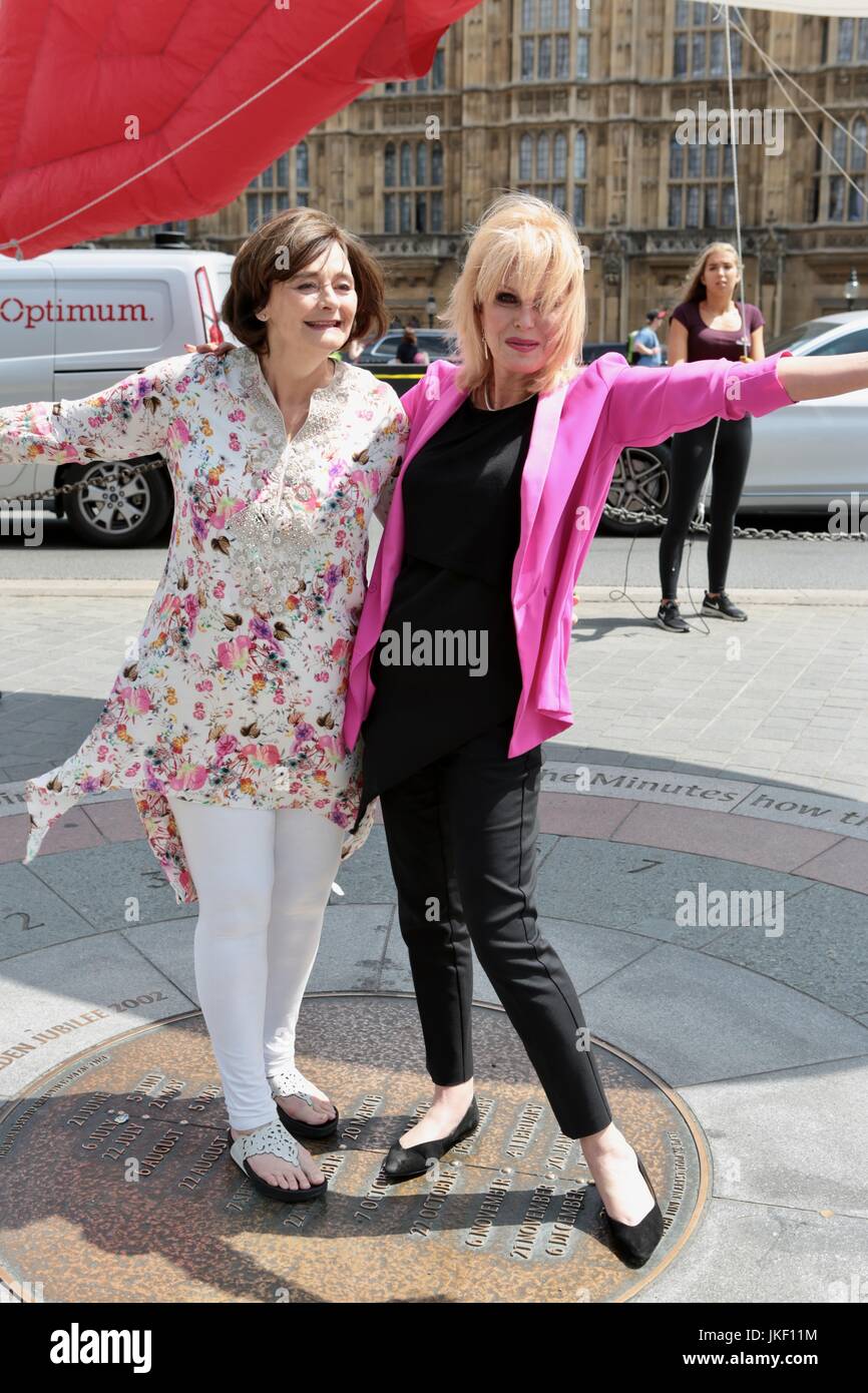 Joanna Lumley, Patron of the Loomba Foundation, unveils new research ...