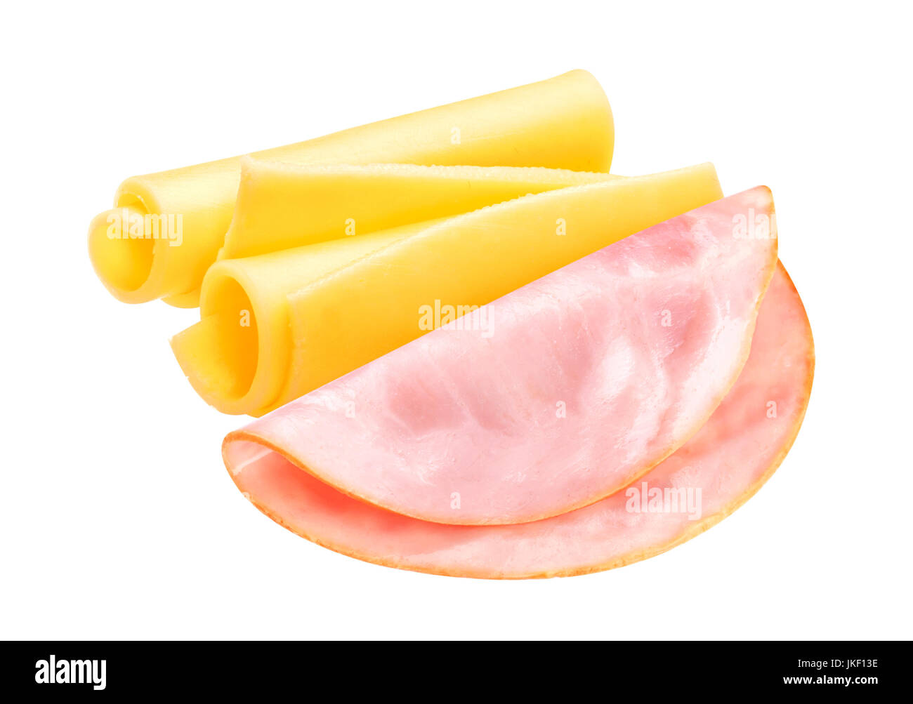 Cheese with ham Cut Out Stock Images & Pictures - Alamy