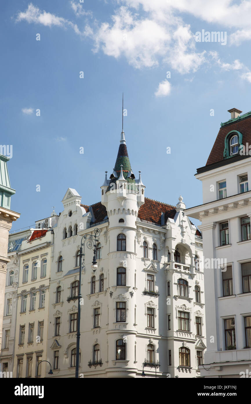 Vienna building exterior facade hi-res stock photography and images - Alamy