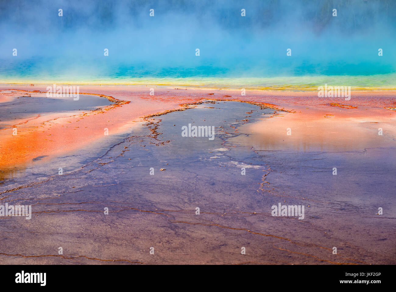 Overhead hot spring view hi-res stock photography and images - Alamy