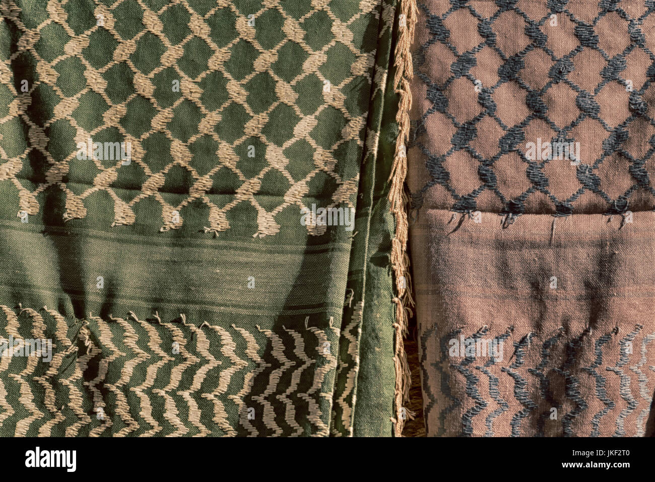 the texture of the cotton traditional symbolic arabian scarf like ...