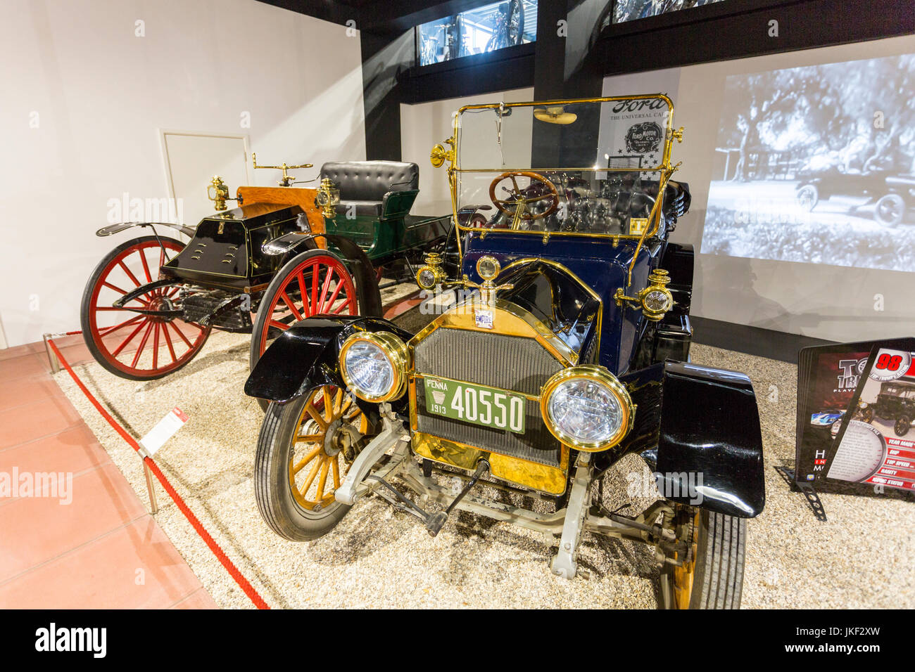 A 1913 vintage Empire 31 in the Haynes International Motor Museum ...