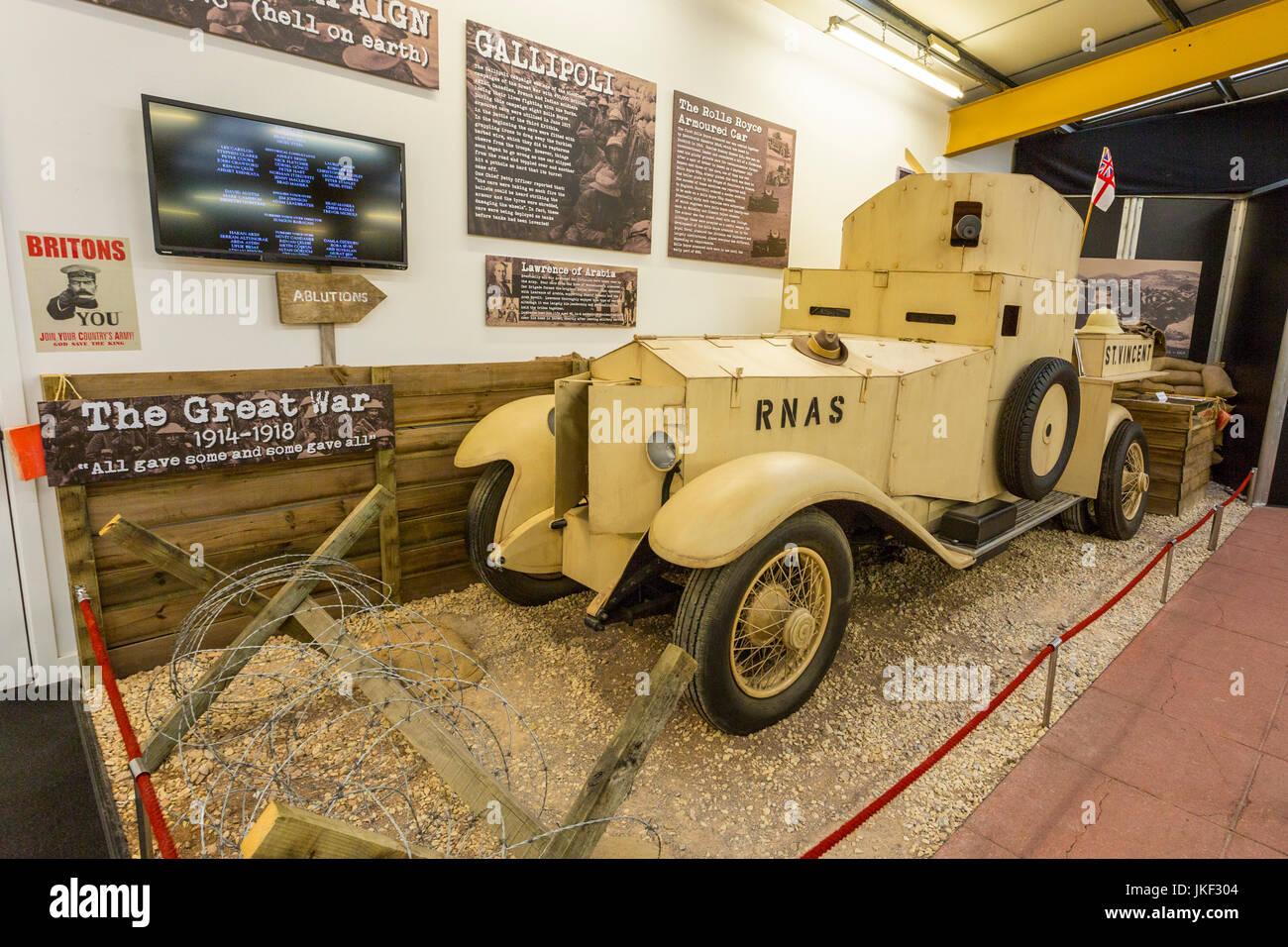 Rolls royce armoured car hi-res stock photography and images - Alamy