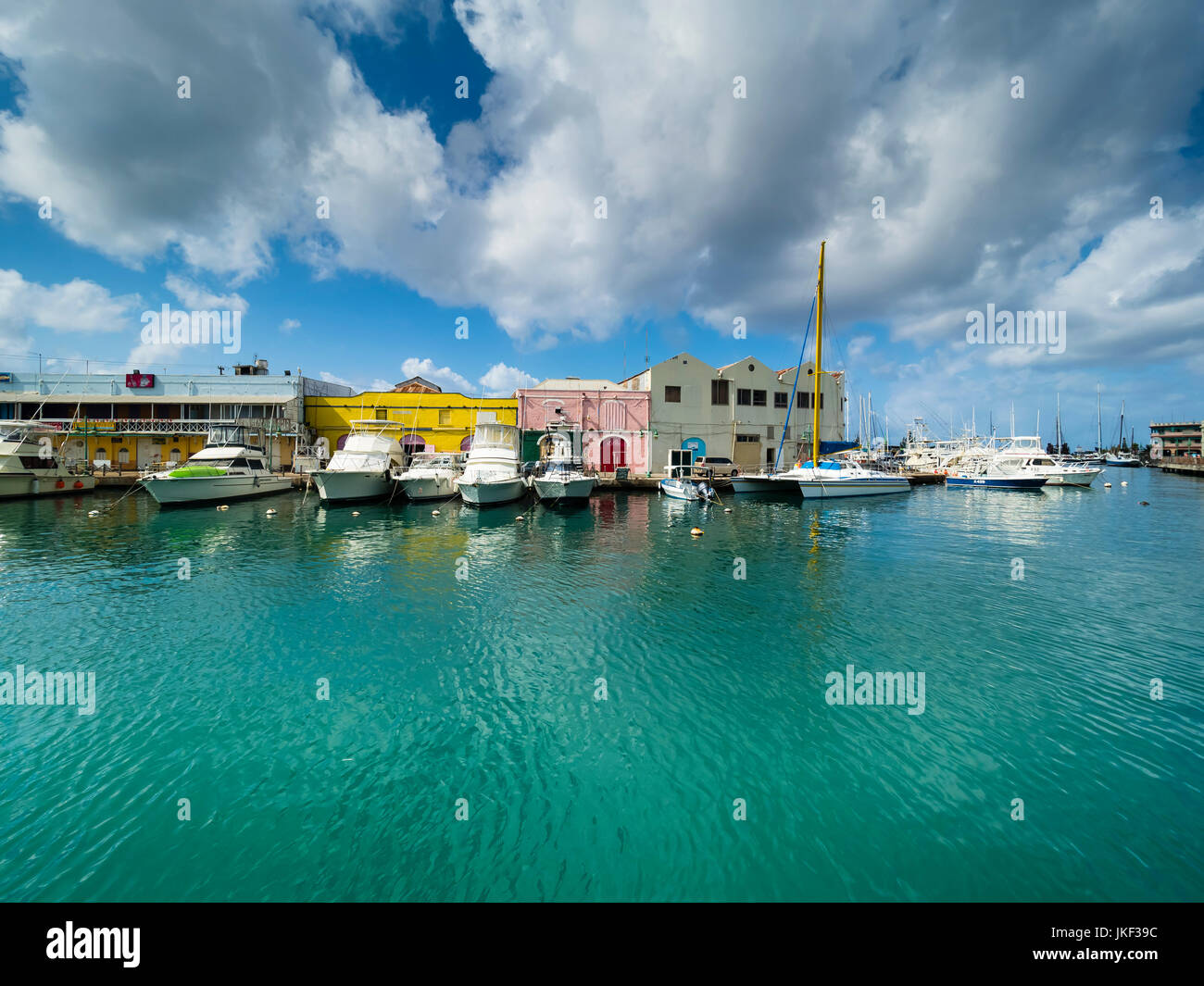 Caribbean, Barbados, Bridgetown, Harbor at Independence Square Stock ...
