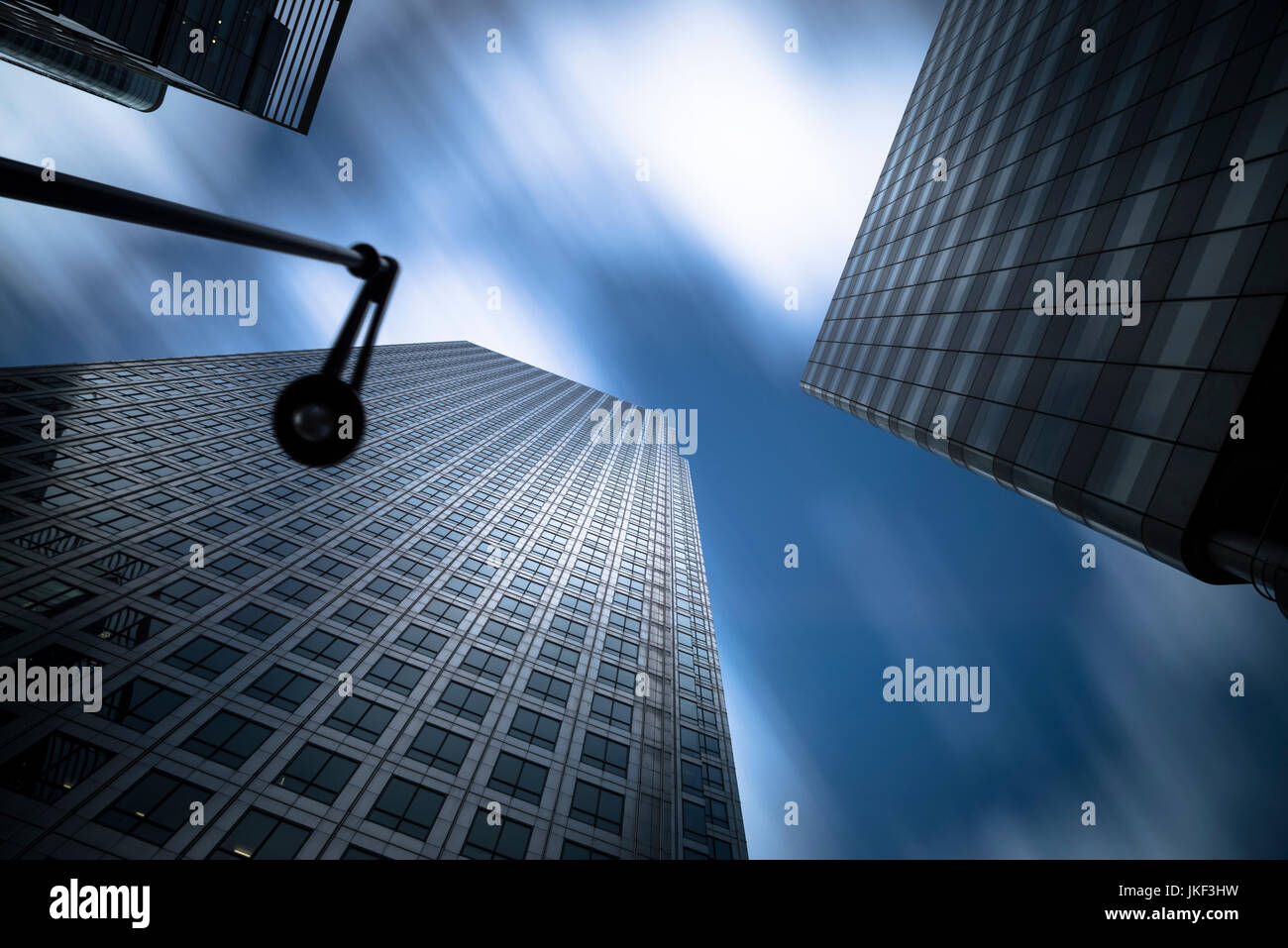 UK, London, High-rise buildings at the financial district Stock Photo ...