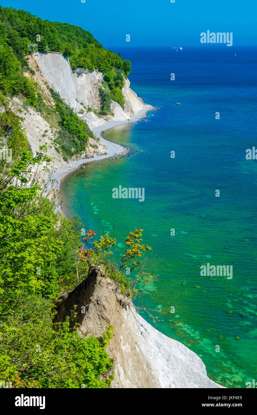 Germany, Ruegen, chalk cliff at Jasmund National Park Stock Photo - Alamy