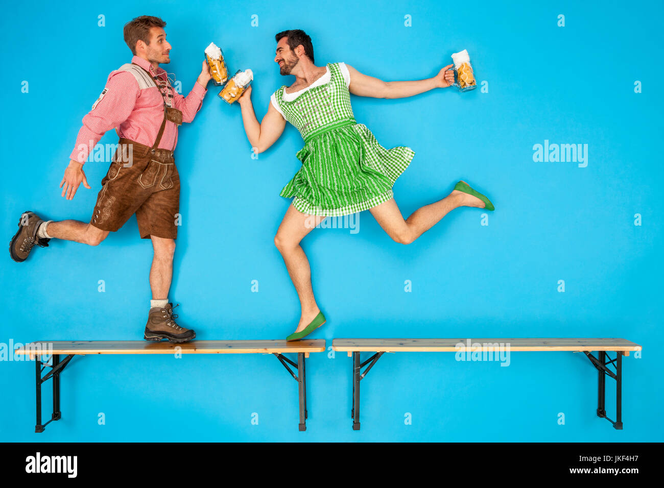 Oktoberfest dancing hi-res stock photography and images - Alamy