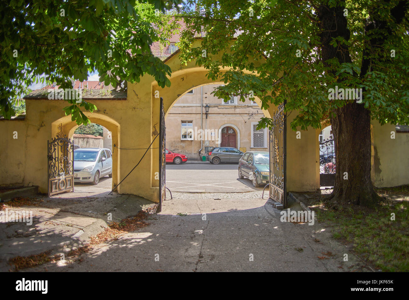Baroque main gate with two side gates hi-res stock photography and ...