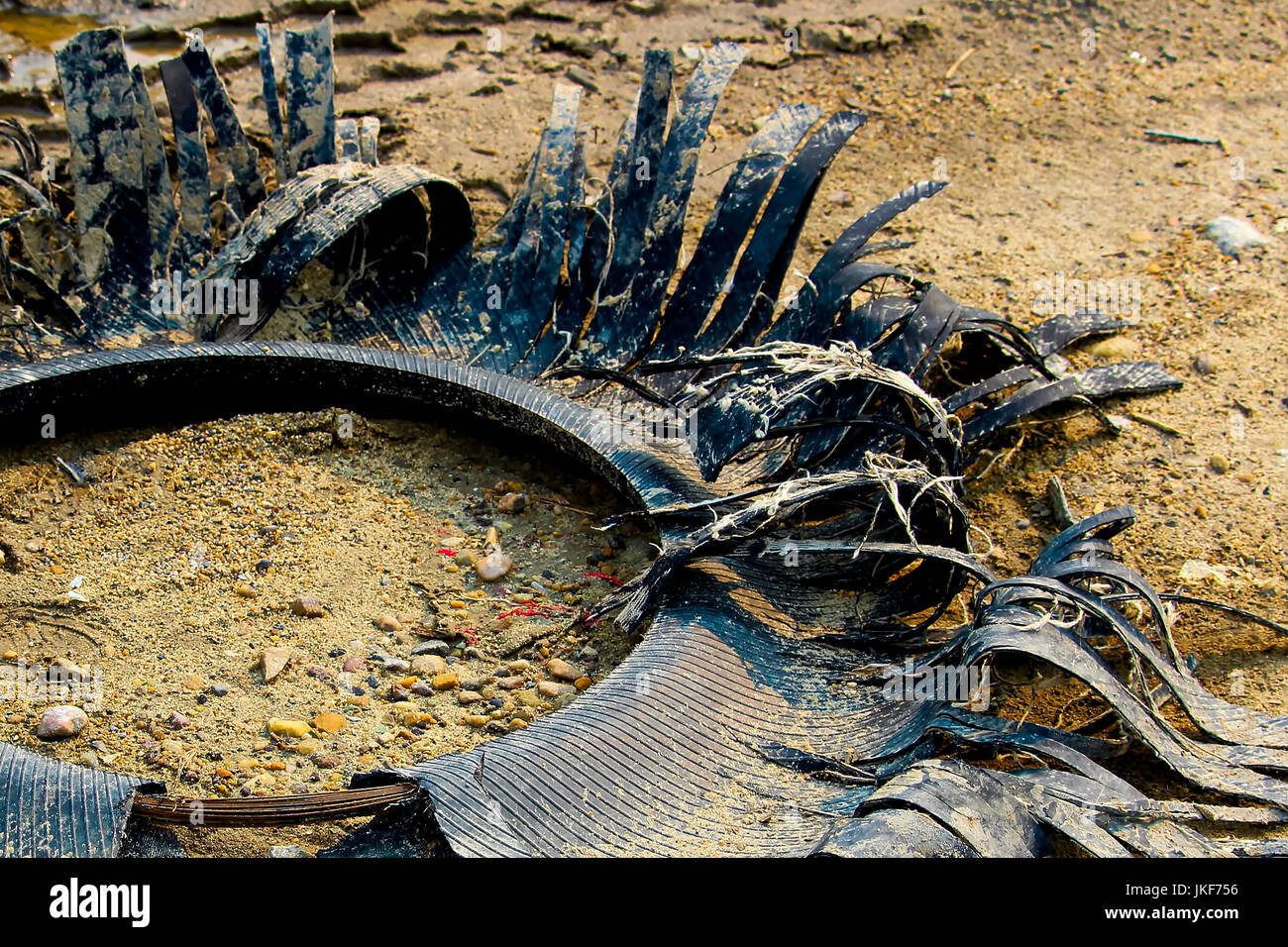 Shredded tire hi-res stock photography and images - Alamy