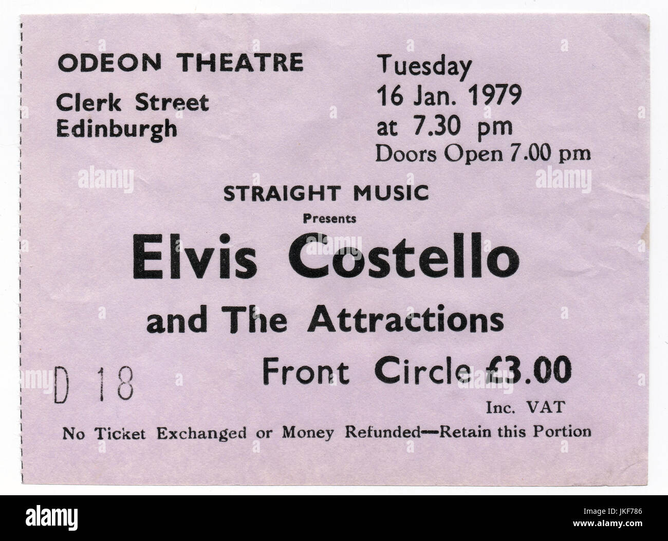 Ticket stubs hi-res stock photography and images - Alamy