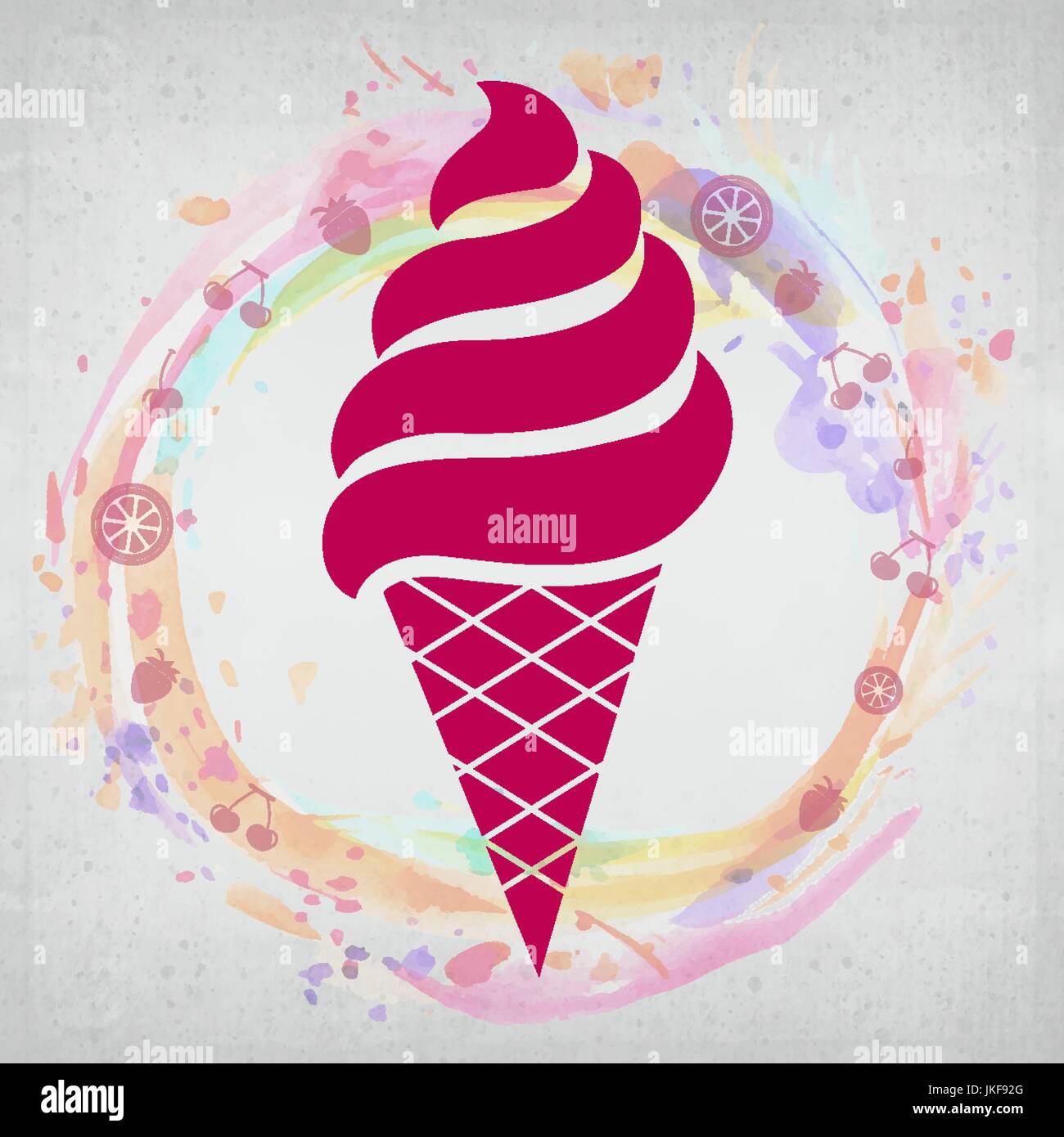 Ice Cream Silhouette High Resolution Stock Photography and Images - Alamy