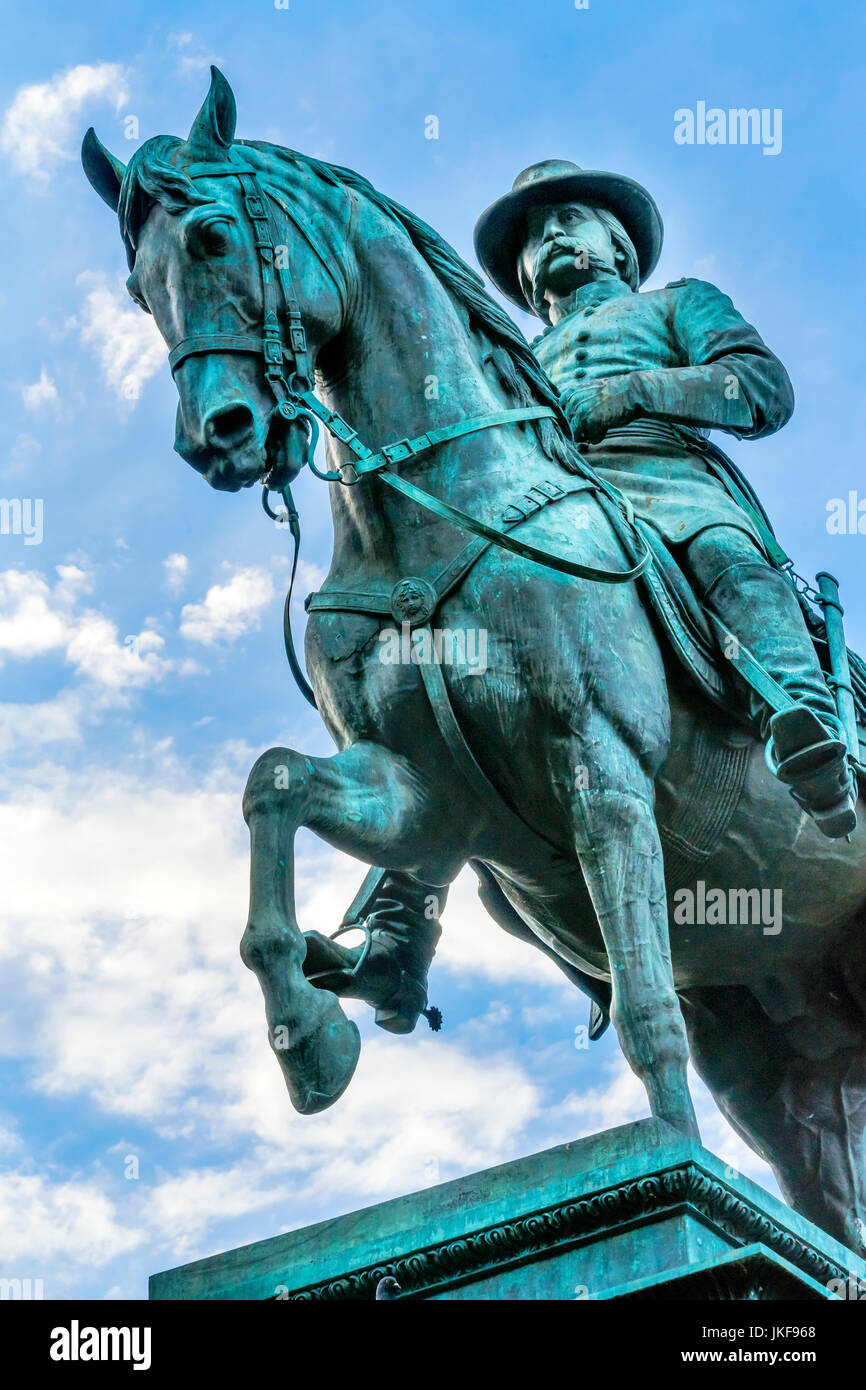 General John Logan Memorial Civil War Statue Logan Circle Washington DC ...