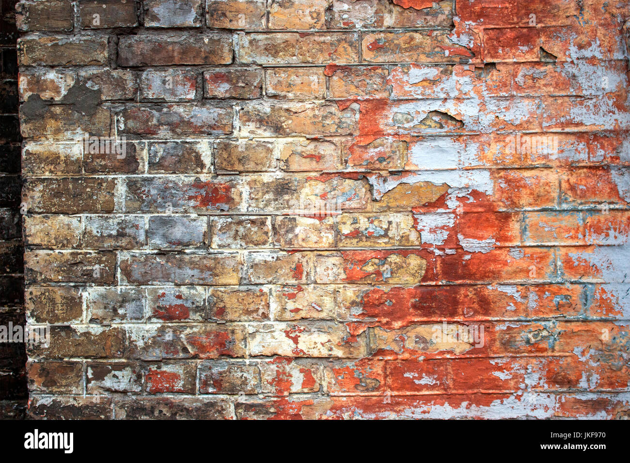 Old cracked brick wall texture Stock Photo - Alamy