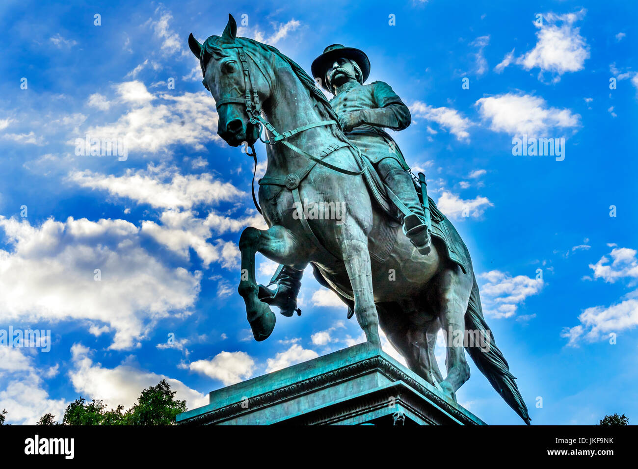General John Logan Memorial Civil War Statue Logan Circle Washington DC ...