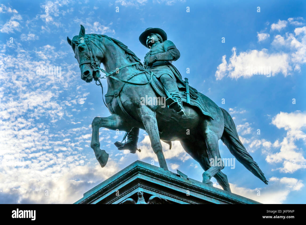 General John Logan Memorial Civil War Statue Logan Circle Washington DC ...