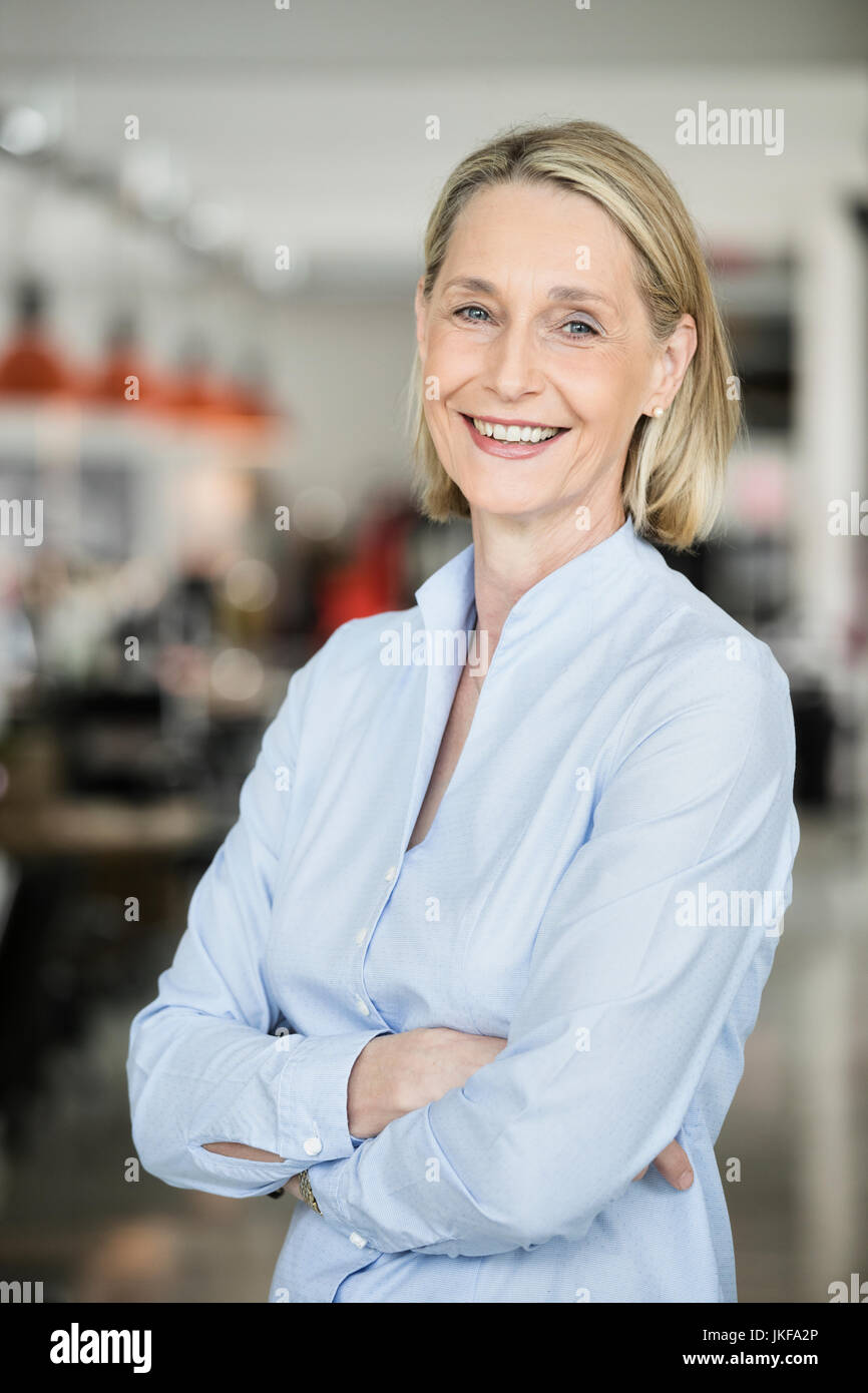 Portrait of a mature businesswoman Stock Photo - Alamy