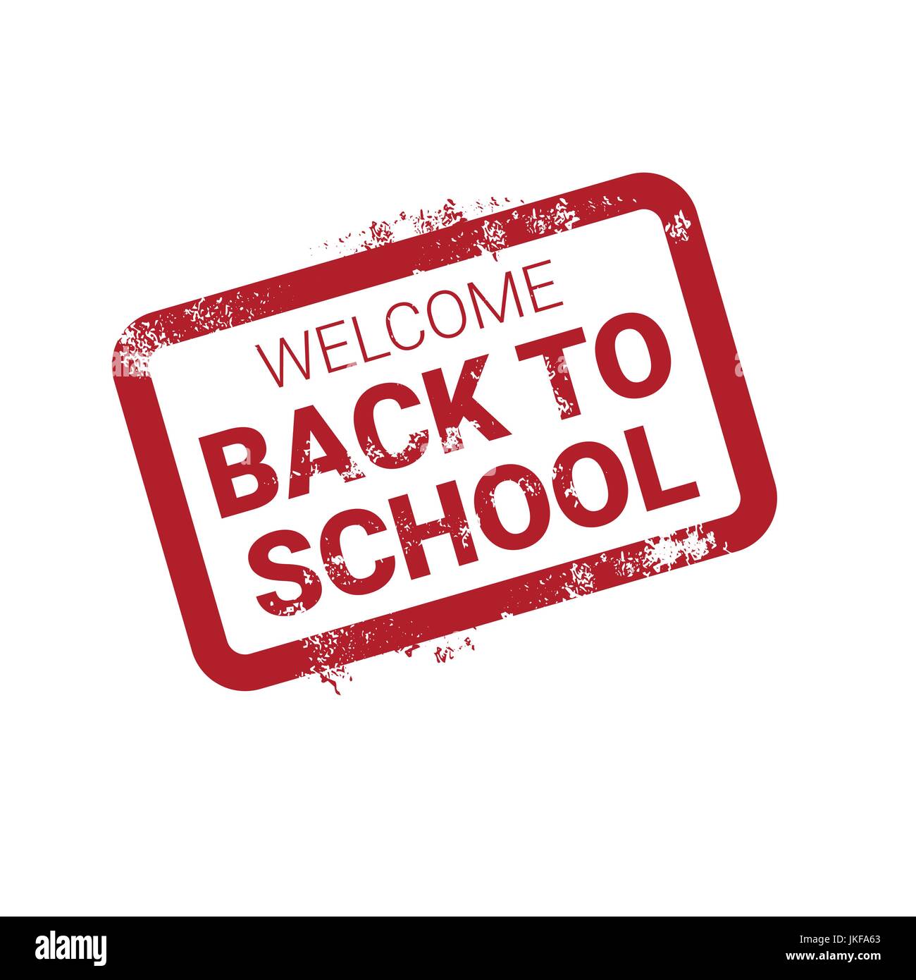 Welcome back stamp hi-res stock photography and images - Alamy