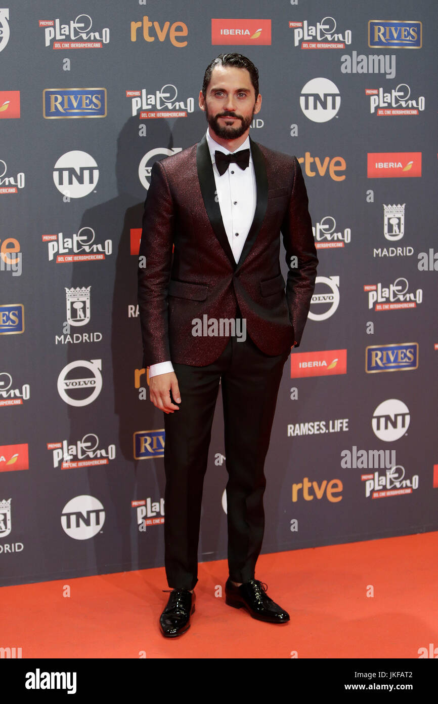 Actor and director Paco Leon during photocall the Platino Awards 2017 ...