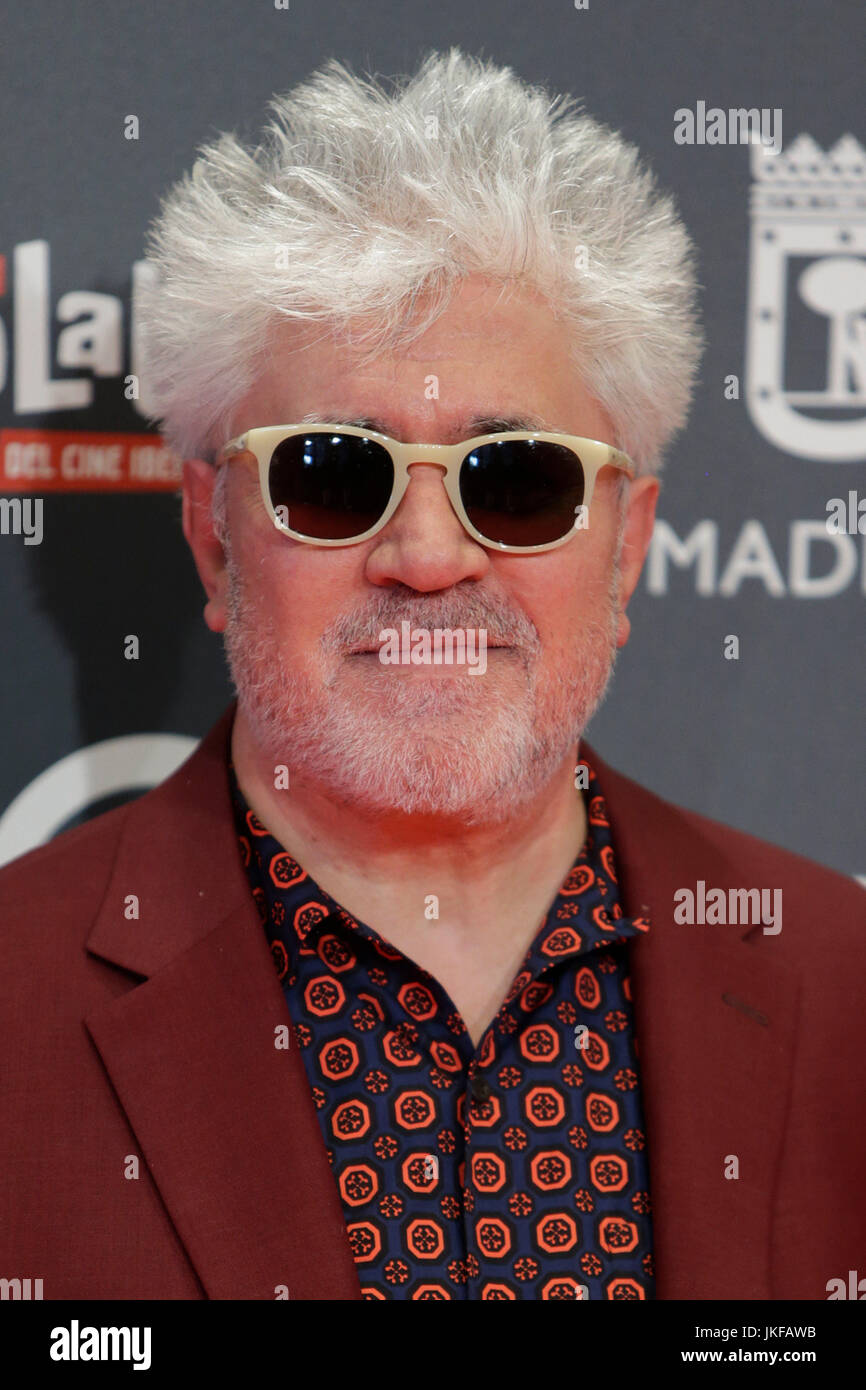 Director Pedro Almodovar during photocall the Platino Awards 2017 in ...
