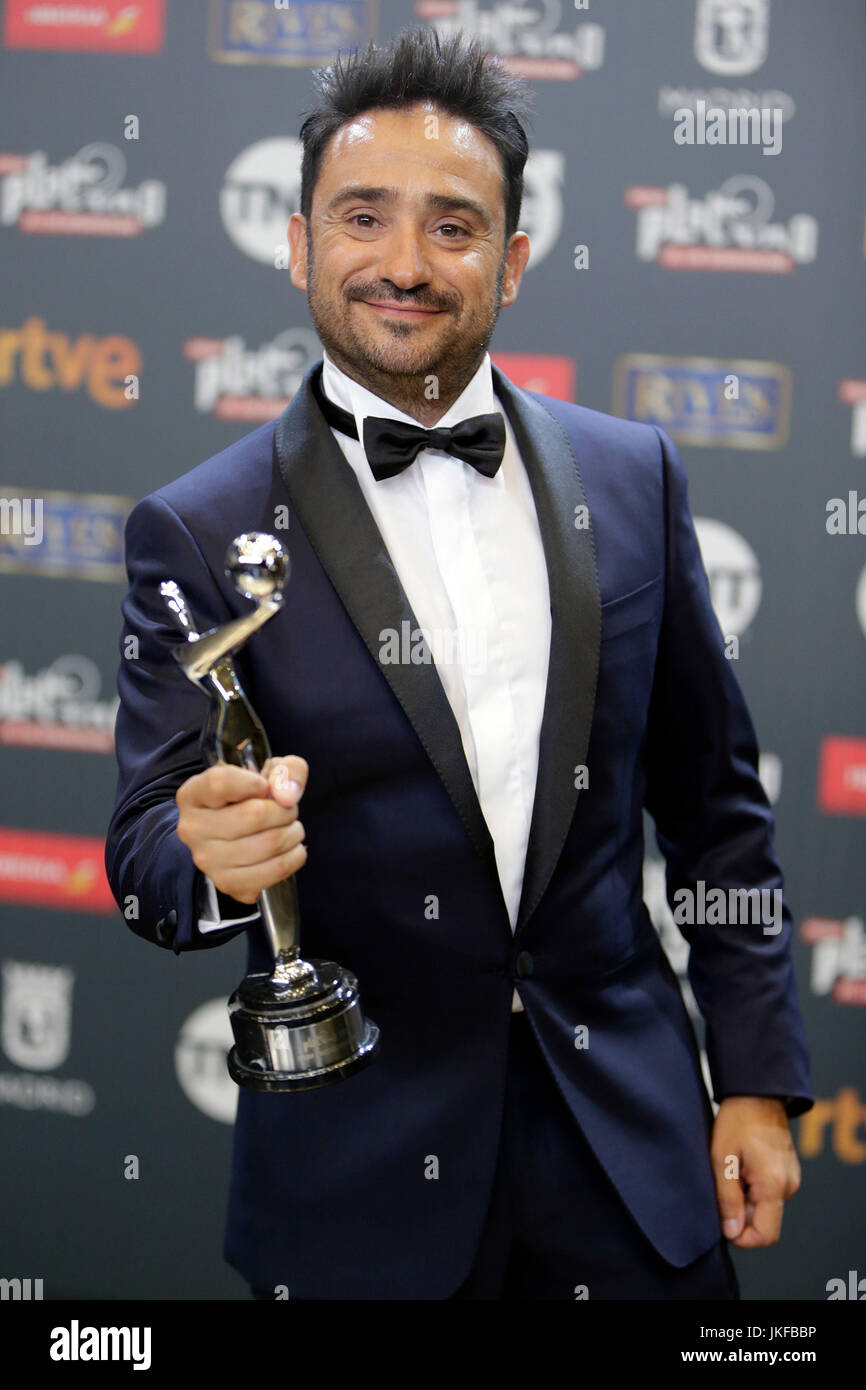 Director Juan Antonio Bayona during photocall the Platino Awards 2017 ...
