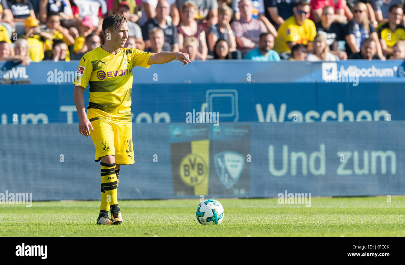 Bochum, Germany. 22nd July, 2017. Dortmund's Felix Passlack in action ...