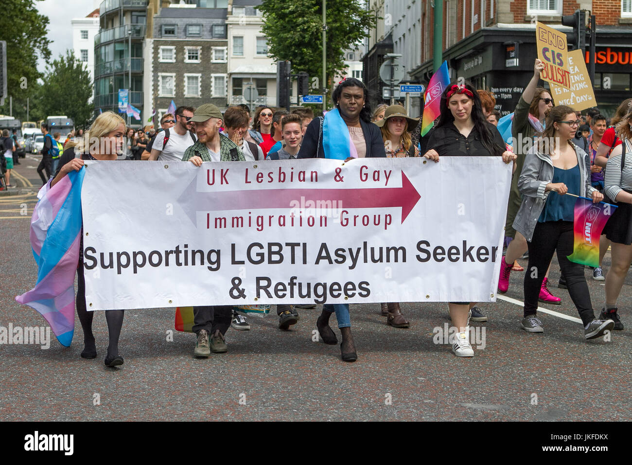 Brighton transgender pride hi-res stock photography and images - Alamy