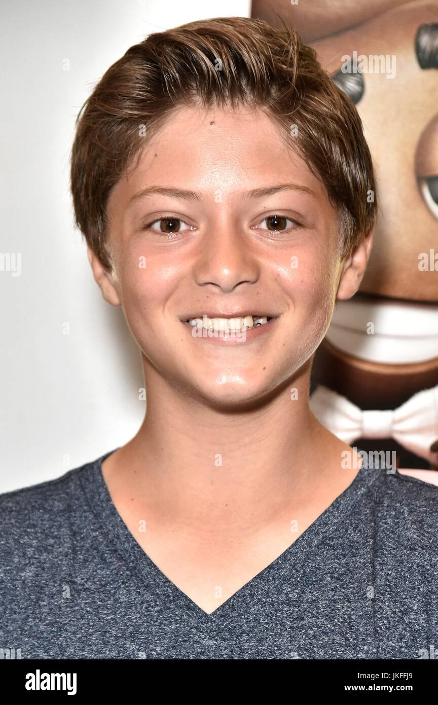 Kobi Frumer at arrivals for THE EMOJI MOVIE Premiere, New York ...