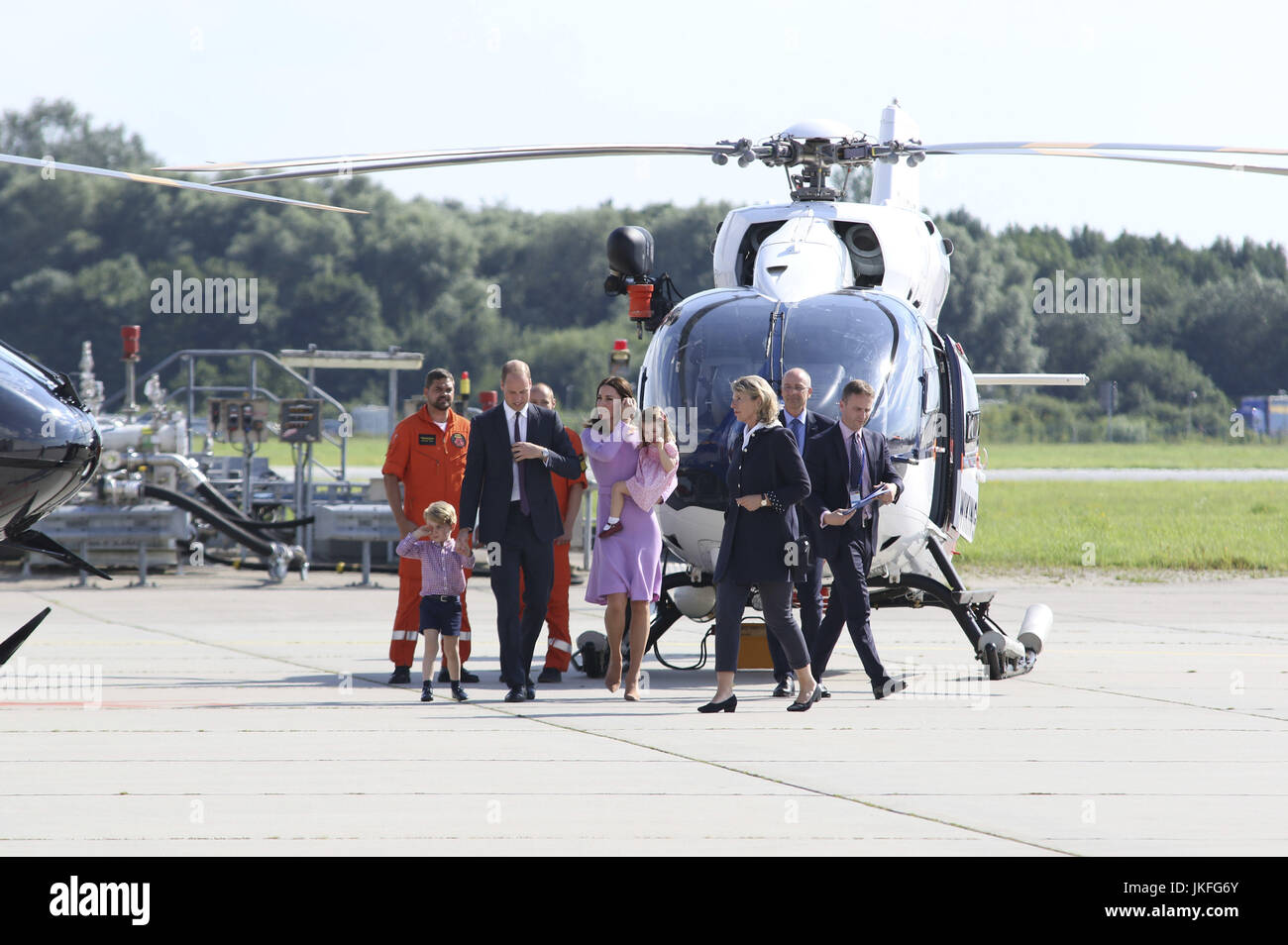 Hamburg, Germany. 21st July, 2017. Britain's Prince William, Duke of ...