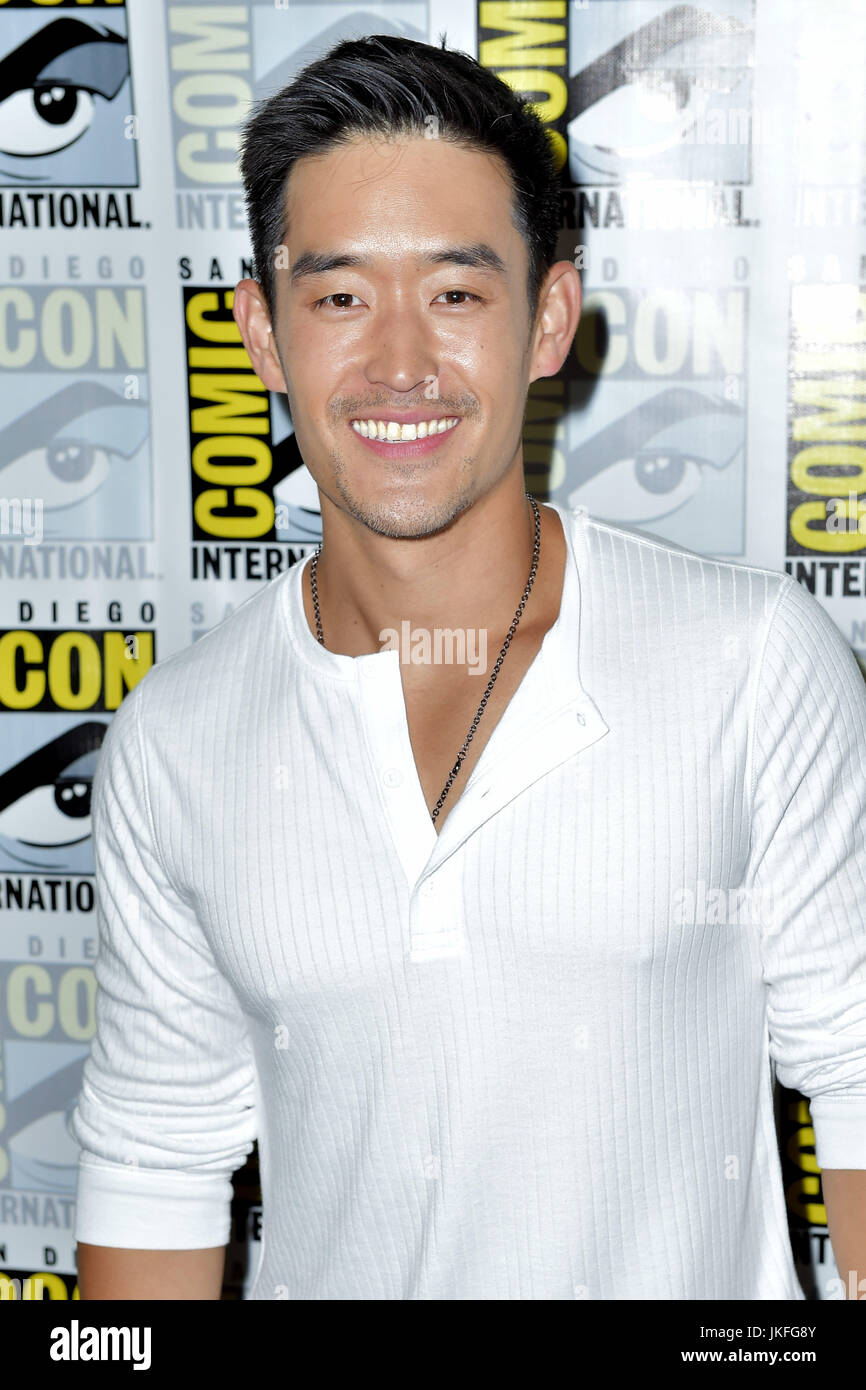 San Diego, California. 21st July, 2017. Mike Moh attends the 'Inhumans ...