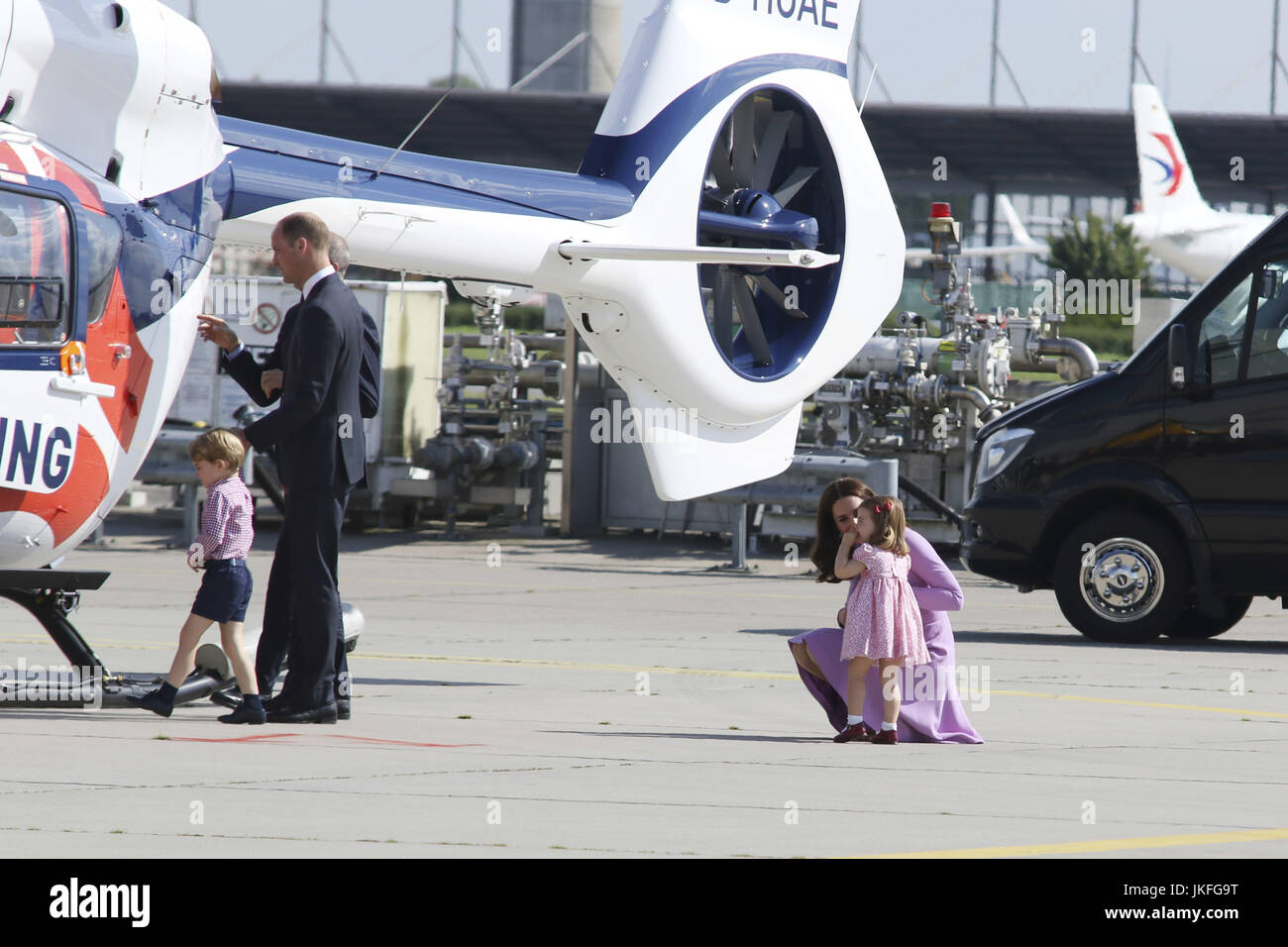 Hamburg, Germany. 21st July, 2017. Britain's Prince William, Duke of ...