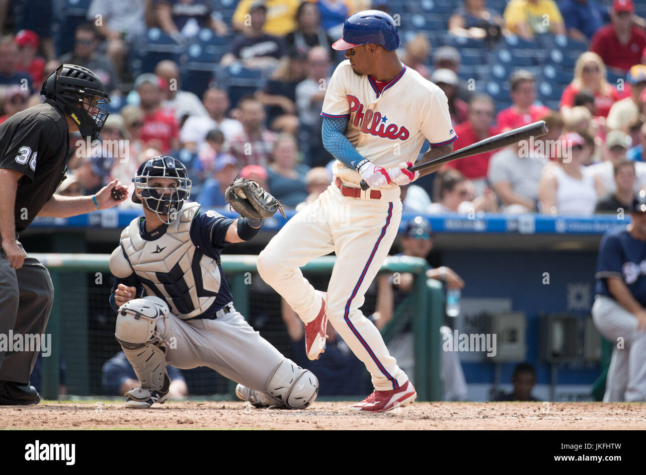 Philadelphia, Pennsylvania, USA. 23rd July, 2017. Philadelphia Phillies ...