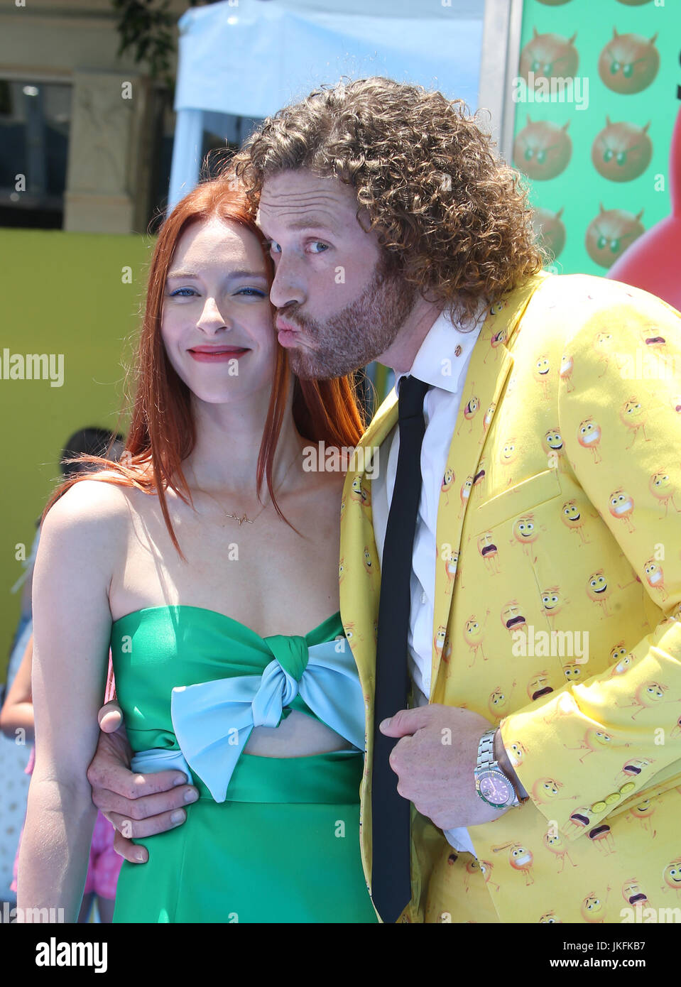 Los Angeles, USA. 23rd July, 2017. T.J. Miller, Kate Gorney, At ...