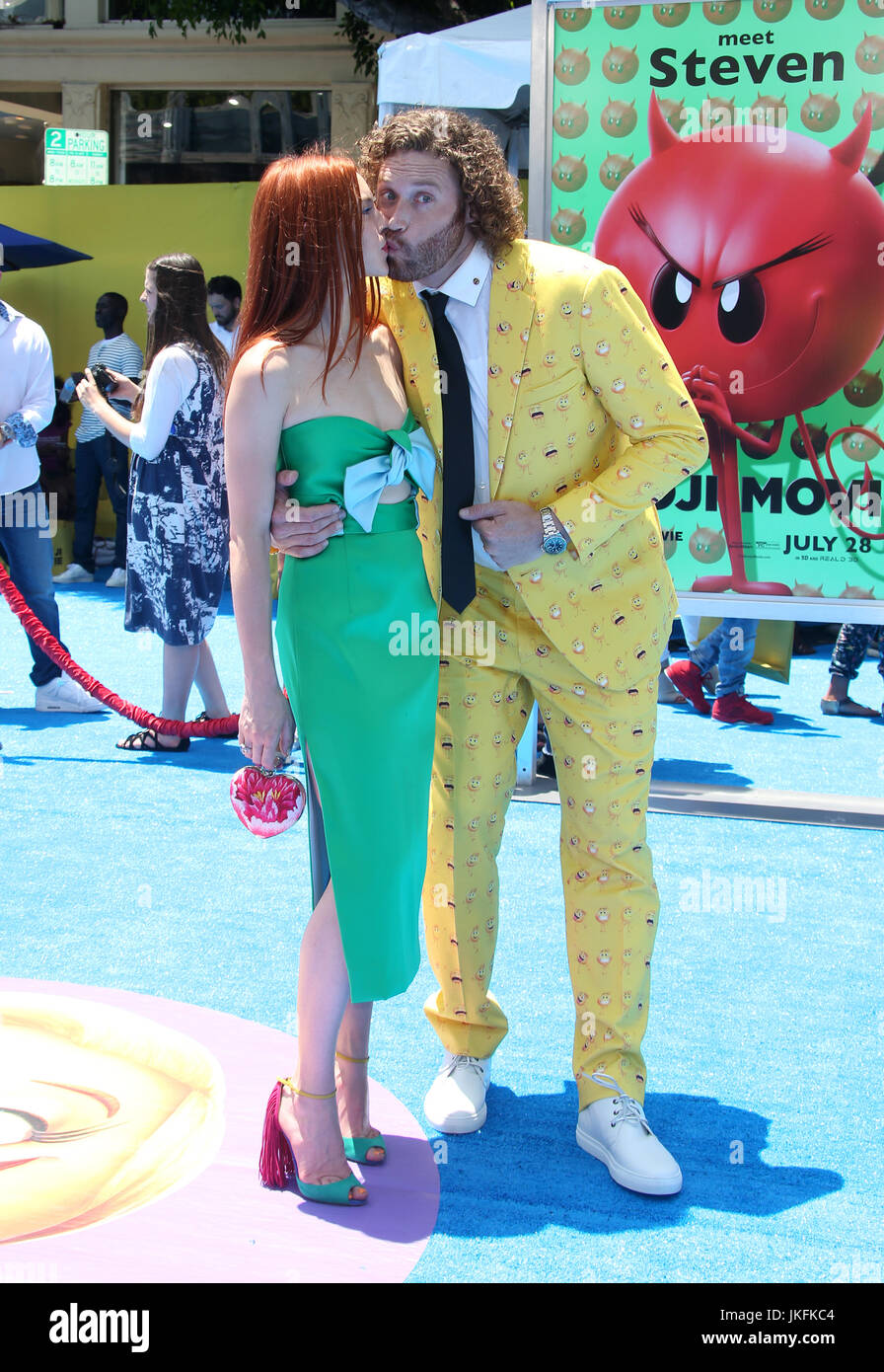 Los Angeles, USA. 23rd July, 2017. T.J. Miller, Kate Gorney, At ...