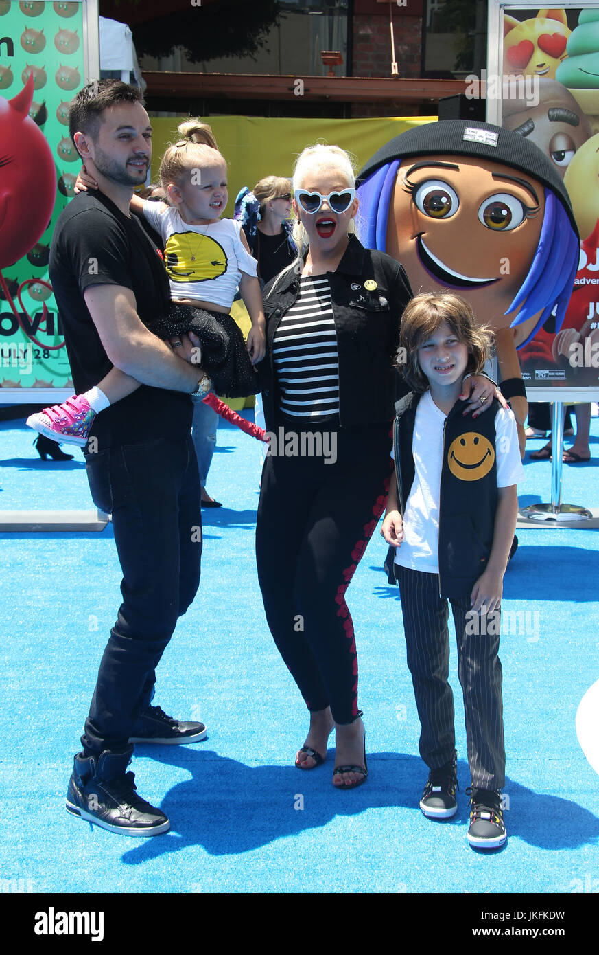 Christina aguilera max liron bratman hi-res stock photography and ...