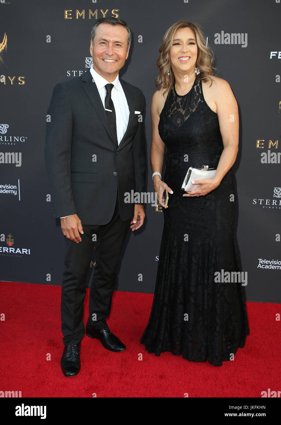 Los Angeles, USA. 23rd July, 2017. Guillermo Quiroz, Julisa Quiroz ...