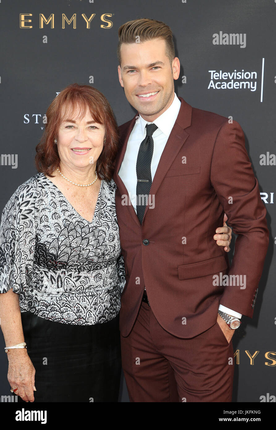 Los Angeles, USA. 23rd July, 2017. Derrick Shore, His Mother. 69th Los ...
