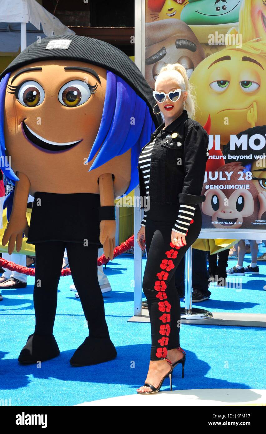 Los Angeles, CA, USA. 23rd July, 2017. Christina Aguilera at arrivals ...