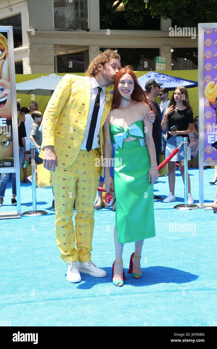 Los Angeles, USA. 23rd July, 2017. T. J. Miller, Kate Gorney. Premiere ...