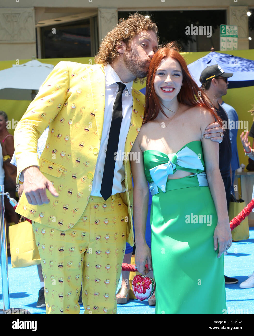 Los Angeles, USA. 23rd July, 2017. T. J. Miller, Kate Gorney. Premiere ...