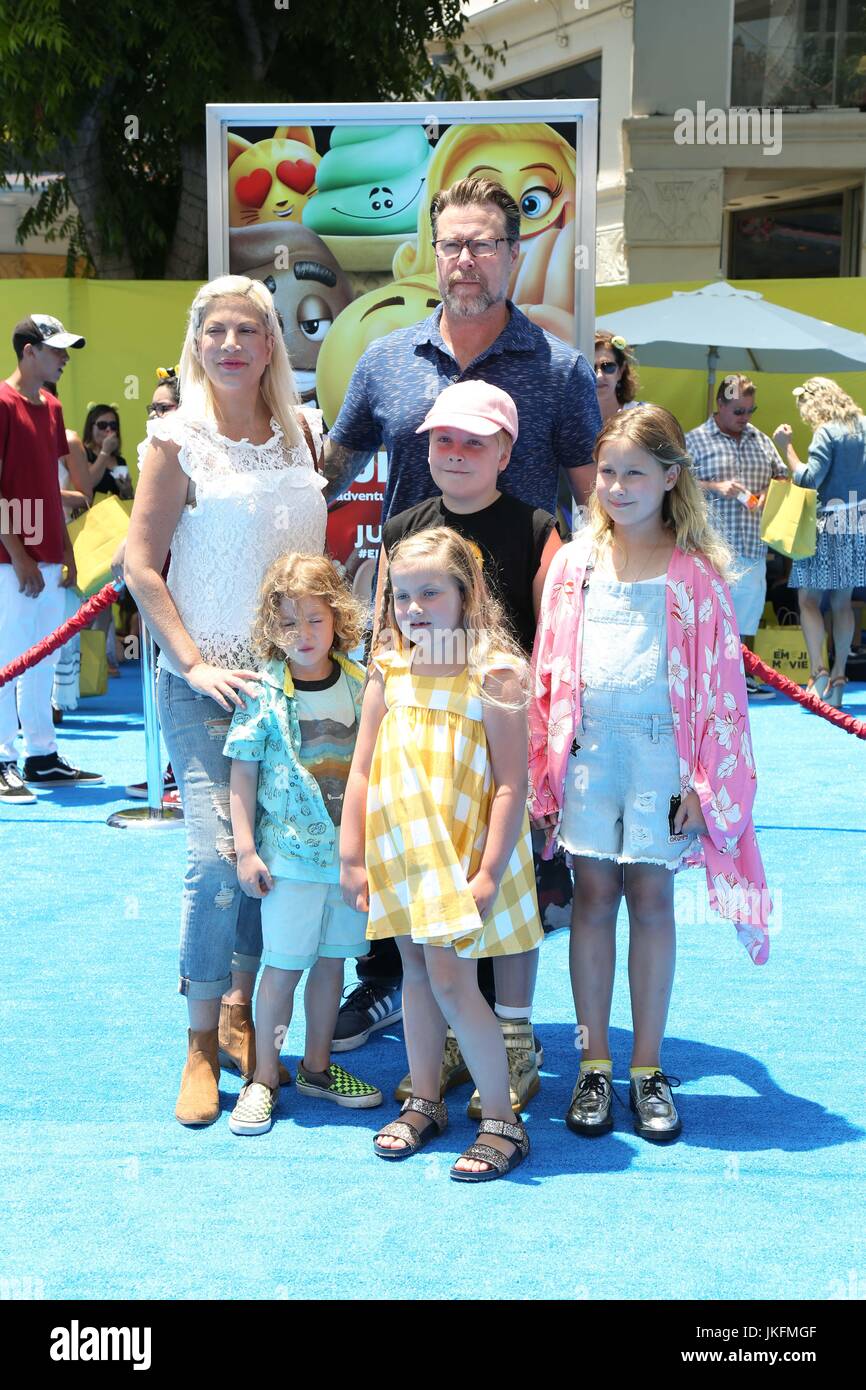 Los Angeles, USA. 23rd July, 2017. Dean McDermott, Stella Doreen ...