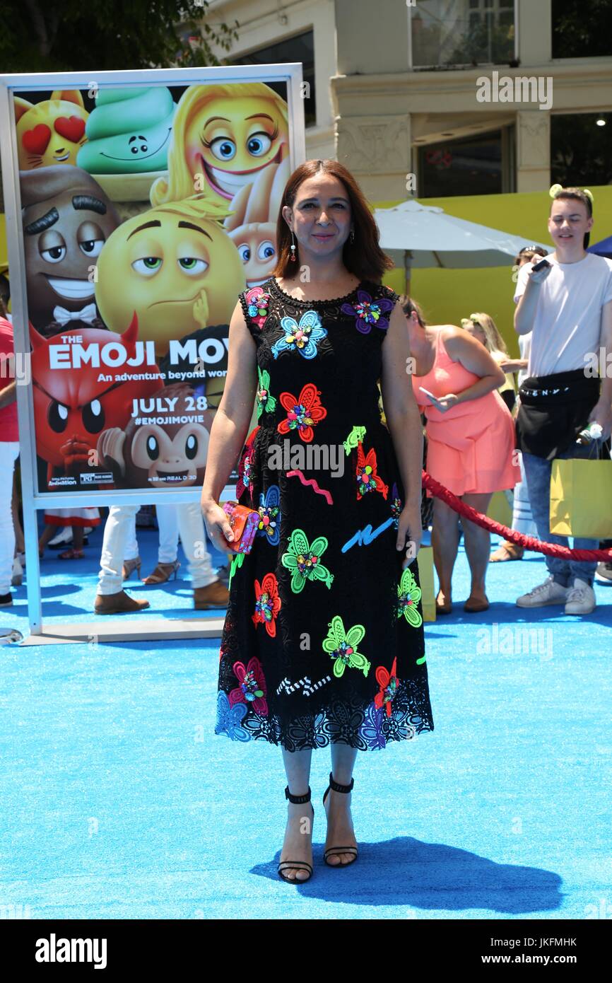 Los Angeles, USA. 23rd July, 2017. Maya Rudolph. Premiere Of Columbia ...