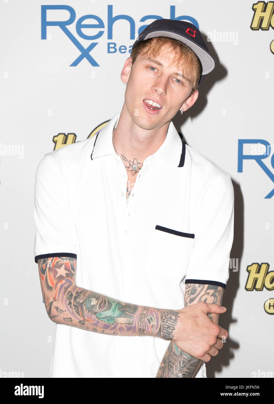Las Vegas, NV, USA. 23rd July, 2017. Machine Gun Kelly hosts at REHAB ...