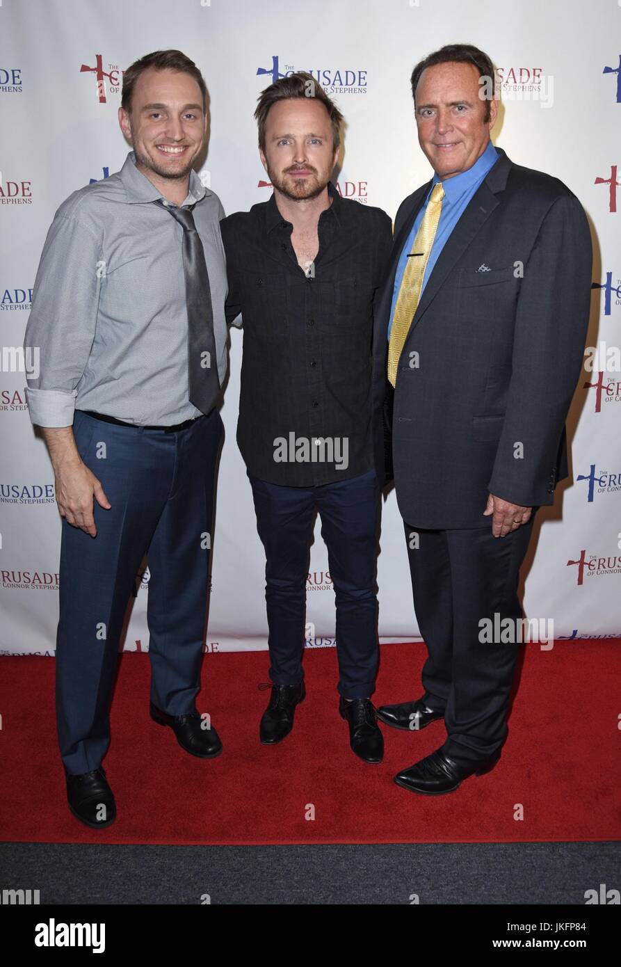 New York, NY, USA. 23rd July, 2017. Ben Curtis, Aaron Paul, James ...