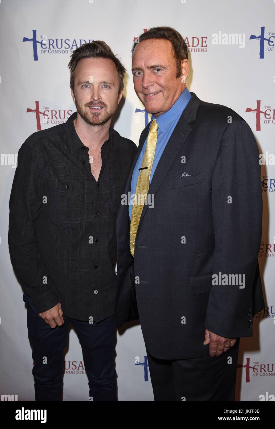 New York, NY, USA. 23rd July, 2017. Aaron Paul, James Kiberd, at ...