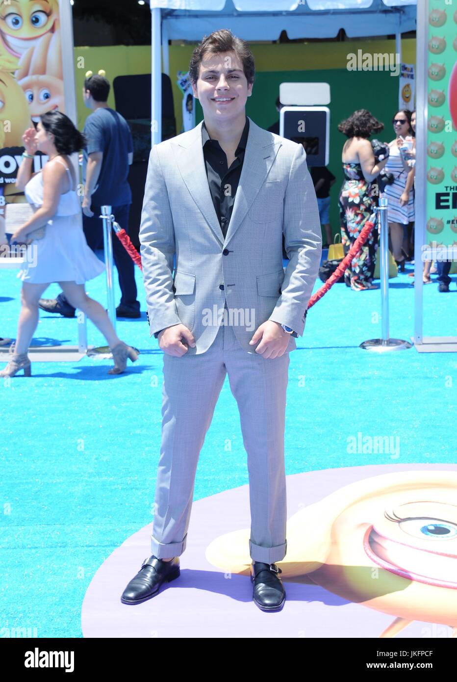 Jake t. Austin at arrivals for THE EMOJI MOVIE Premiere, Regency ...